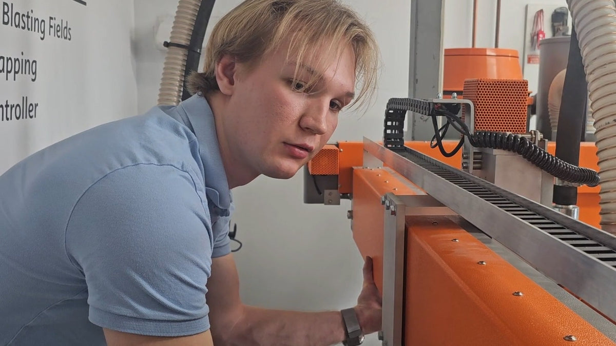 CNC AutoBlaster - How to align the Bridge – ProBlast PhotoEtch Systems